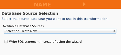 Database to database in Jitterbit Design Studio